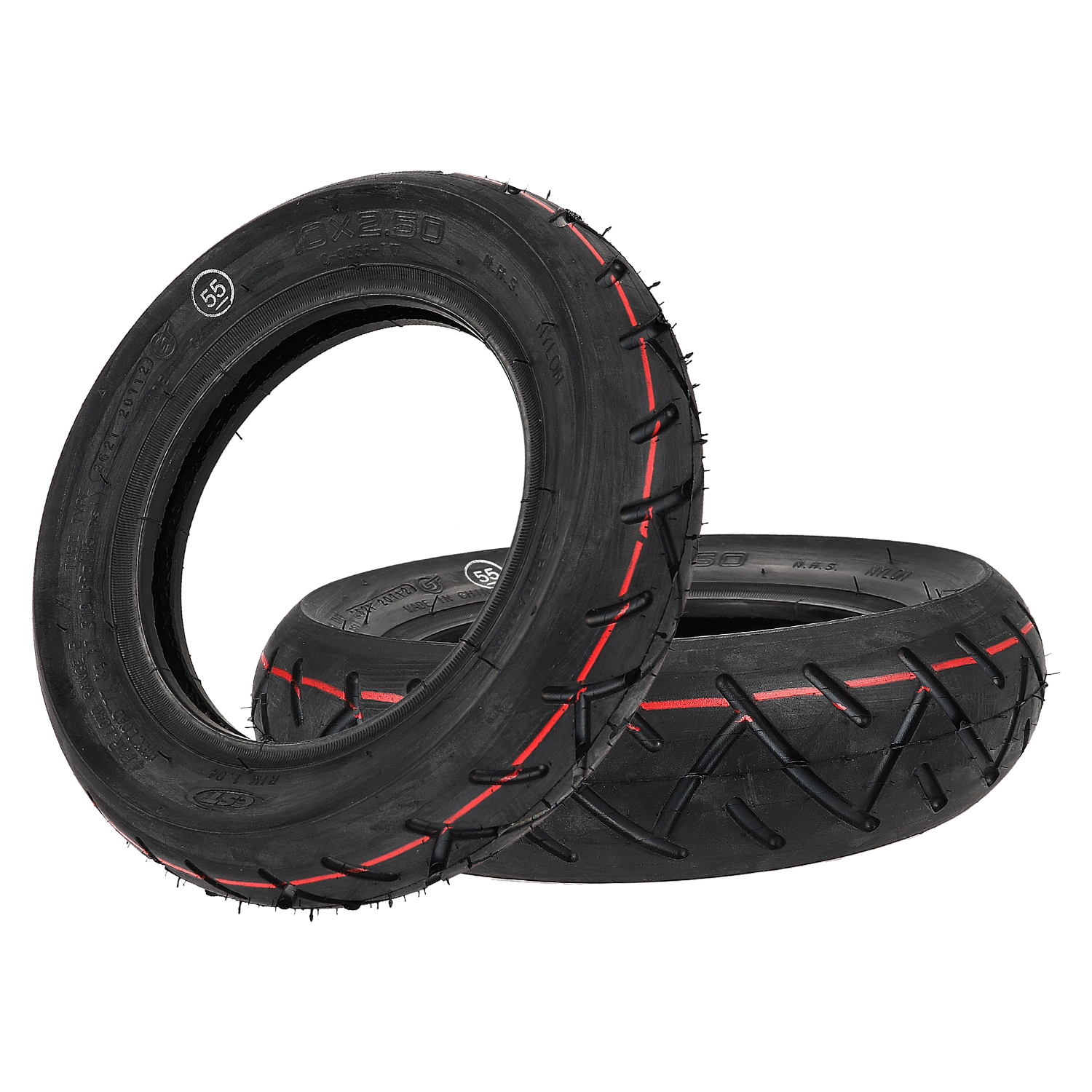CST 10*2.5 Reinforced Tire with CST 10*2 Inner Tube/Camera for 10 inch ...